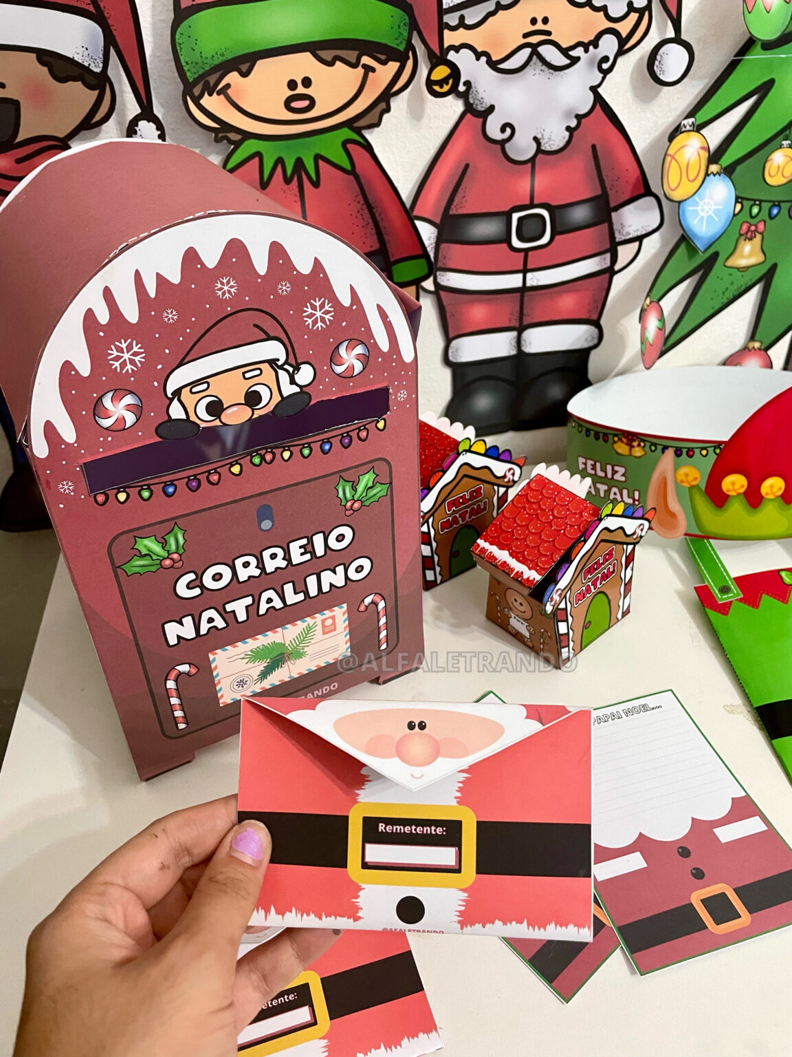 Kit Natalino alfaletrando - Lojinha Alfaletrando - Andressa Marchioti