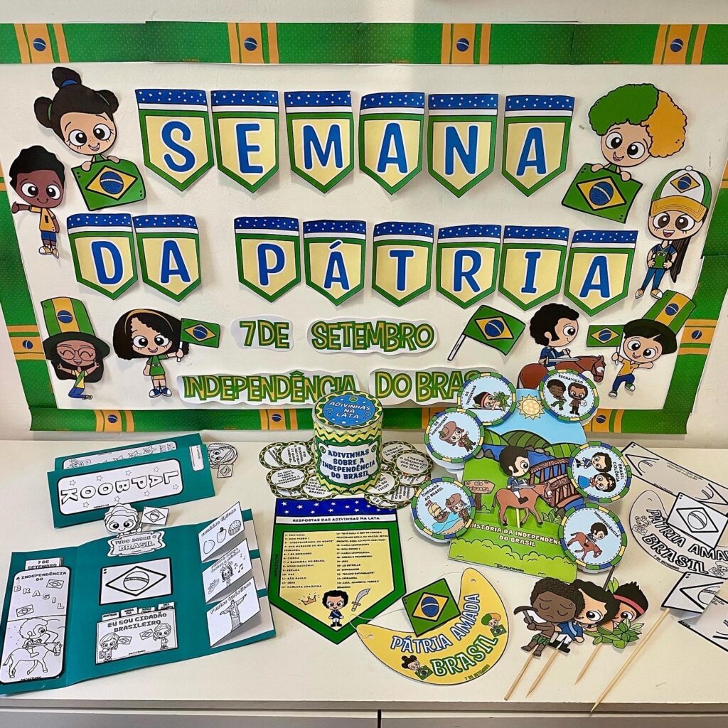 Kit semana da pátria - Lojinha Alfaletrando - Andressa Marchioti