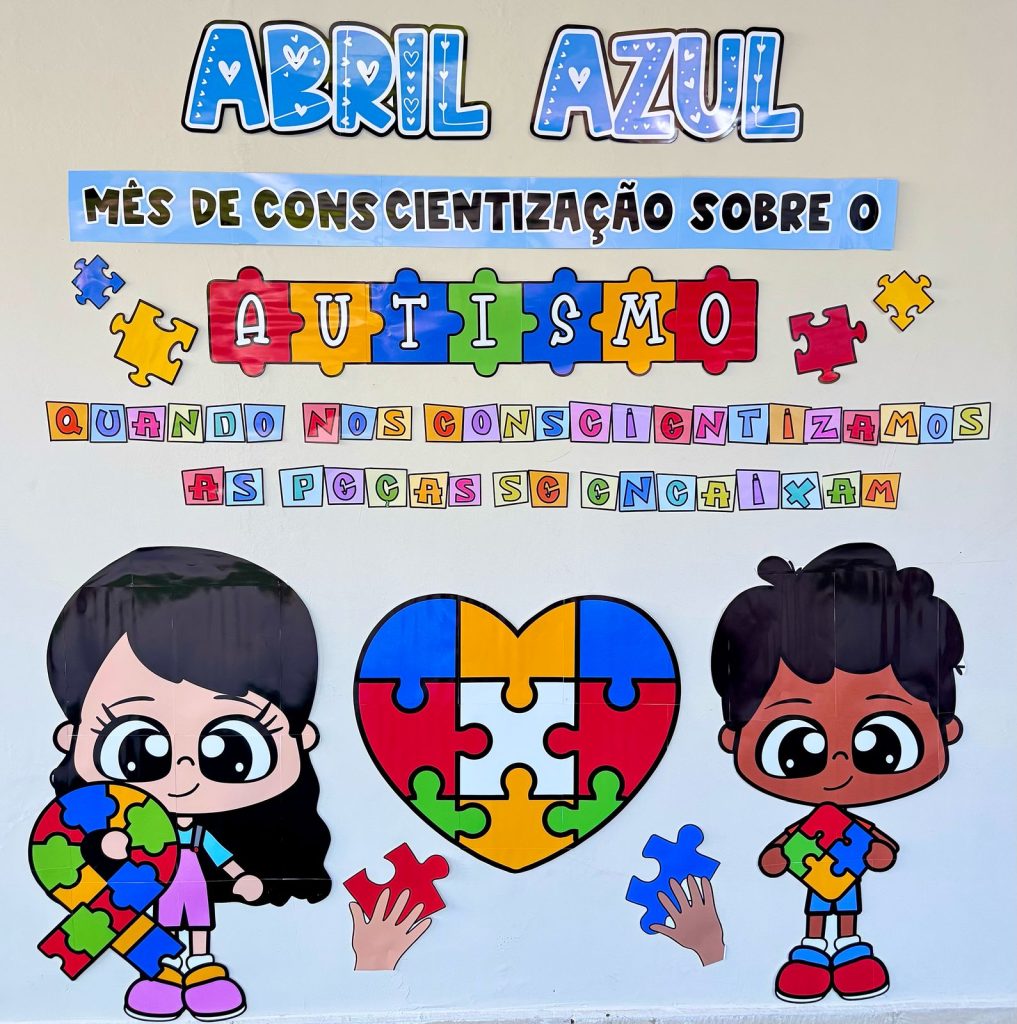 Painel Abril Azul - Mês da conscientização do Autismo - Lojinha ...