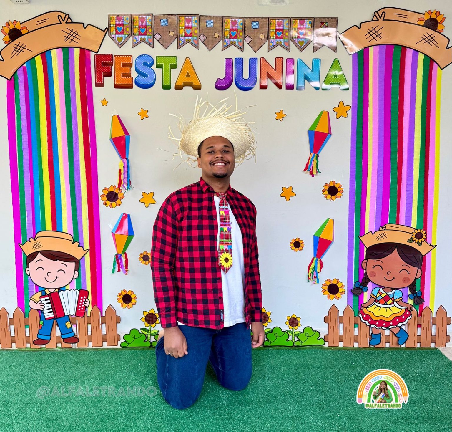 Painel para foto de festa junina e Julina - Lojinha Alfaletrando ...